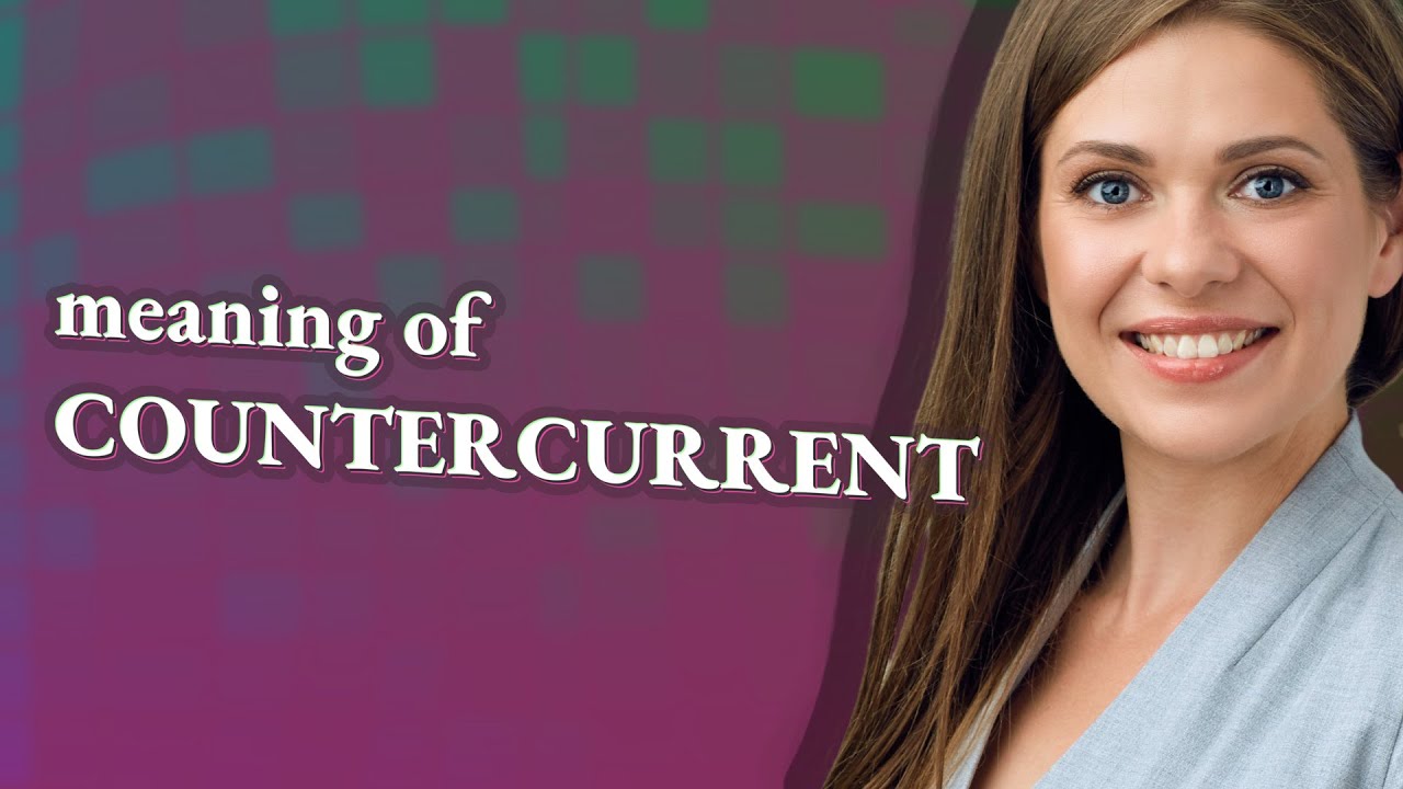 Countercurrent | meaning of Countercurrent - YouTube