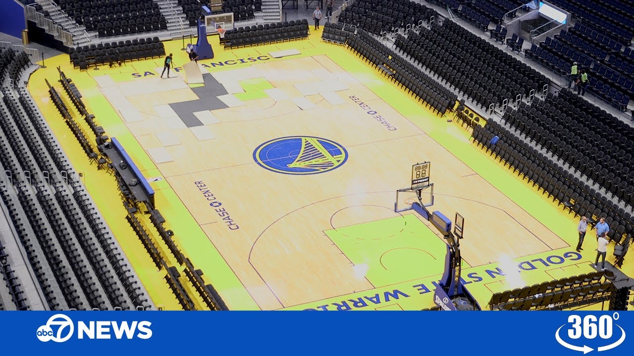 360 look at the Chase Center - YouTube