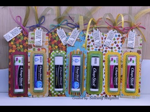Lip Balm Gift Tags - YouTube