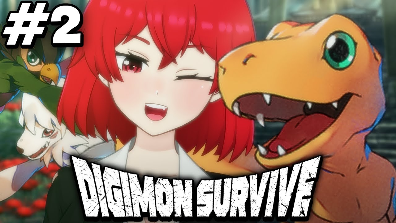 【DIGIMON SURVIVE】MANY NEW DIGIMON FRIENDS! | #2【ENVtuber/Capo Miyo ...