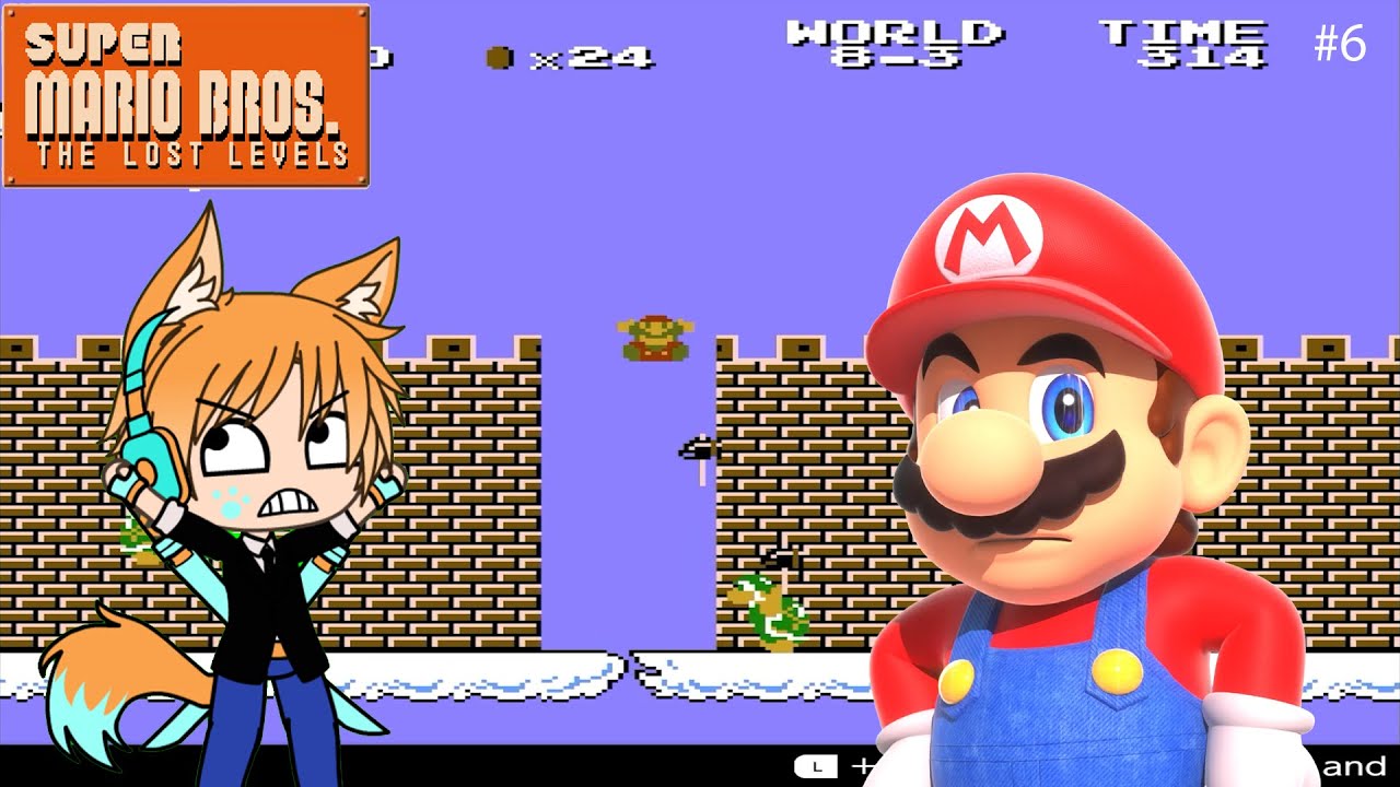 GOT STUCK l Super Mario Bros the lost levels #6 - YouTube