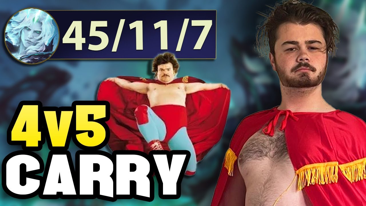 Nacho Libre Carries a 4v5 With 45 Kills On Viego!! (Halloween stream ...
