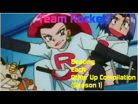 Team Rocket Beating Each Other Up Compilation (Season 1) - YouTube