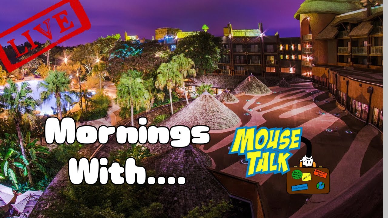 🔴 LIVE: Mornings with Mouse Talk | Walt Disney World Live Stream - YouTube