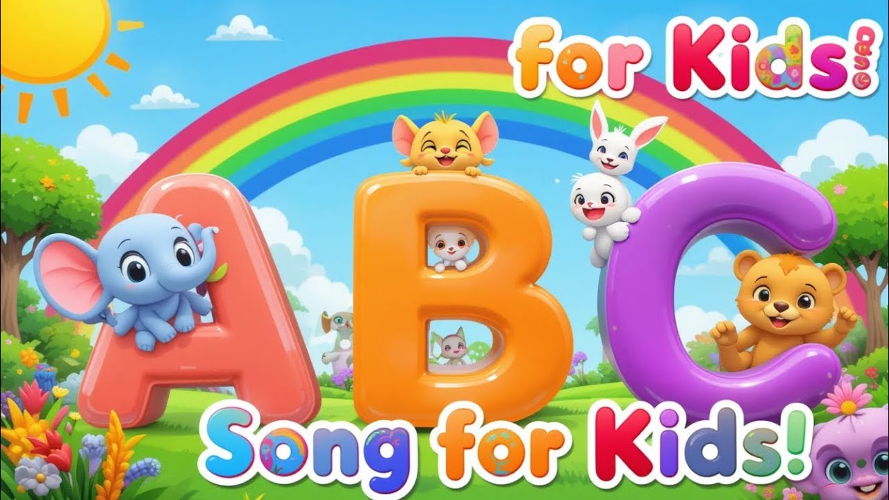ABC Song for Kids | Learn Alphabet with Fun Characters | Toy, Tales and ...