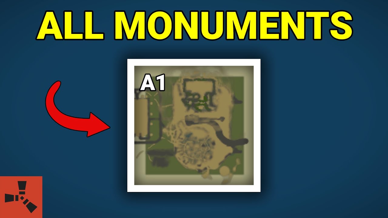 I Merged Every Single Rust Monument into ONE GRID - YouTube