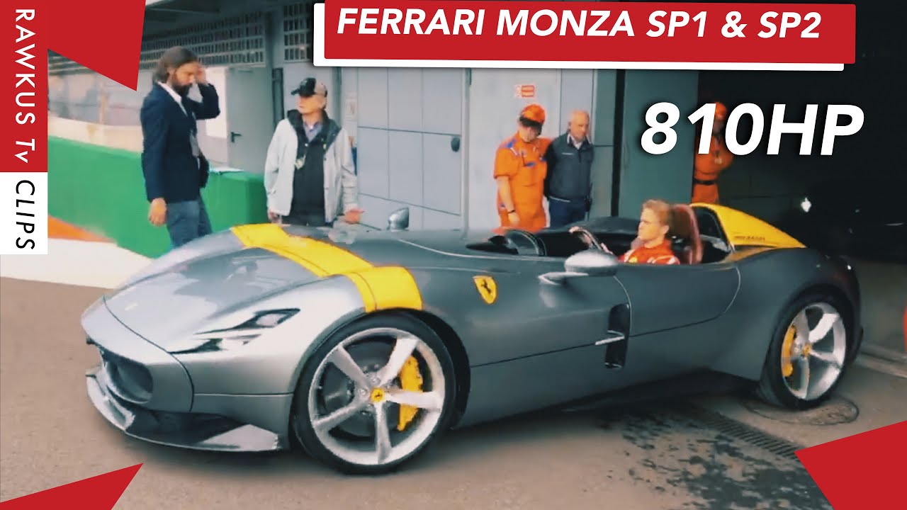Ferrari Monza SP1 and Monza SP2 in Monza Italy #shorts - YouTube