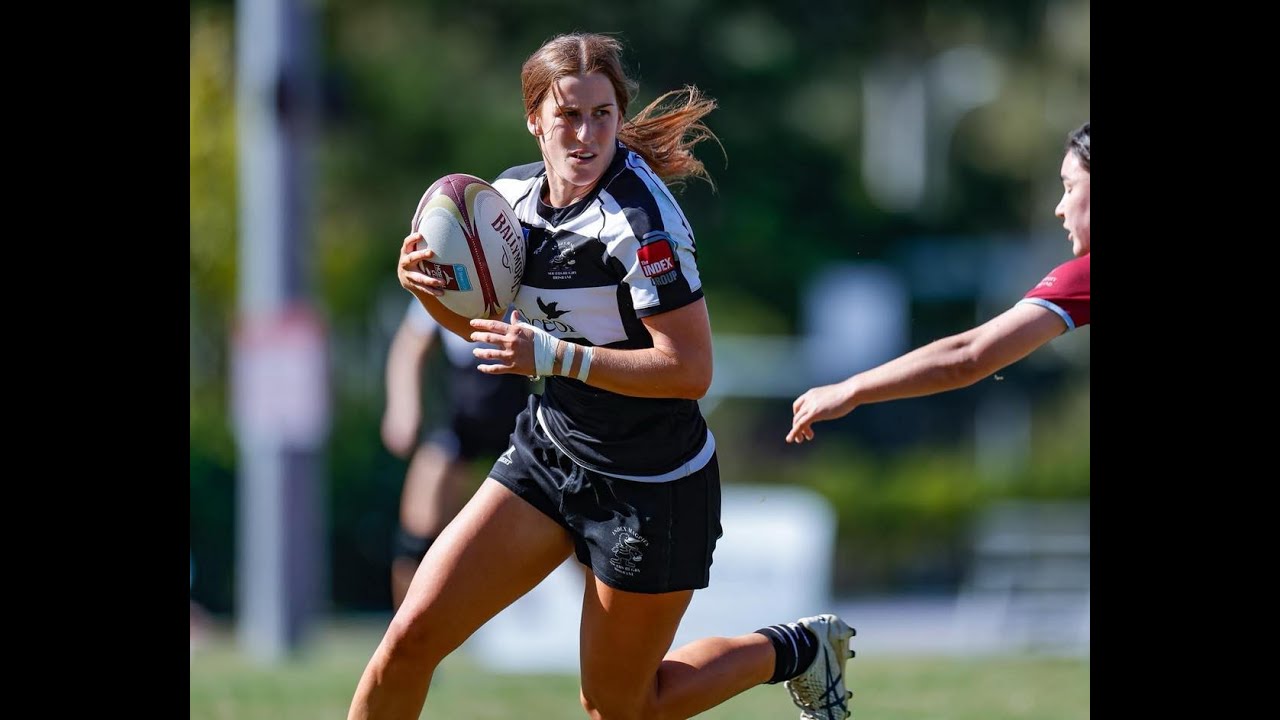 Ellie Draper Queensland Premier Rugby Highlights - YouTube