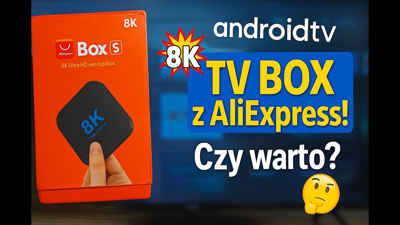 Jak działa TvBox Transpeed - Mx Box S 8K z Aliexpress ? - YouTube