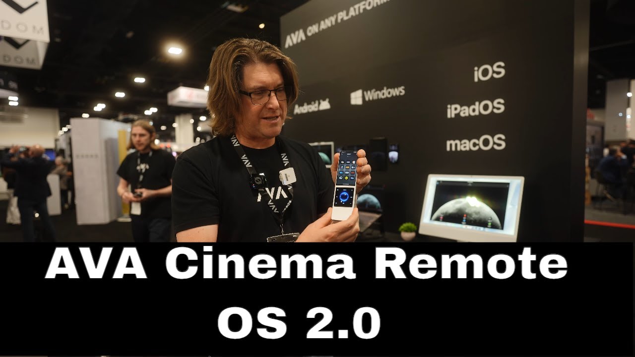 AVA Cinema Remote at CEDIA EXPO 2025 - YouTube