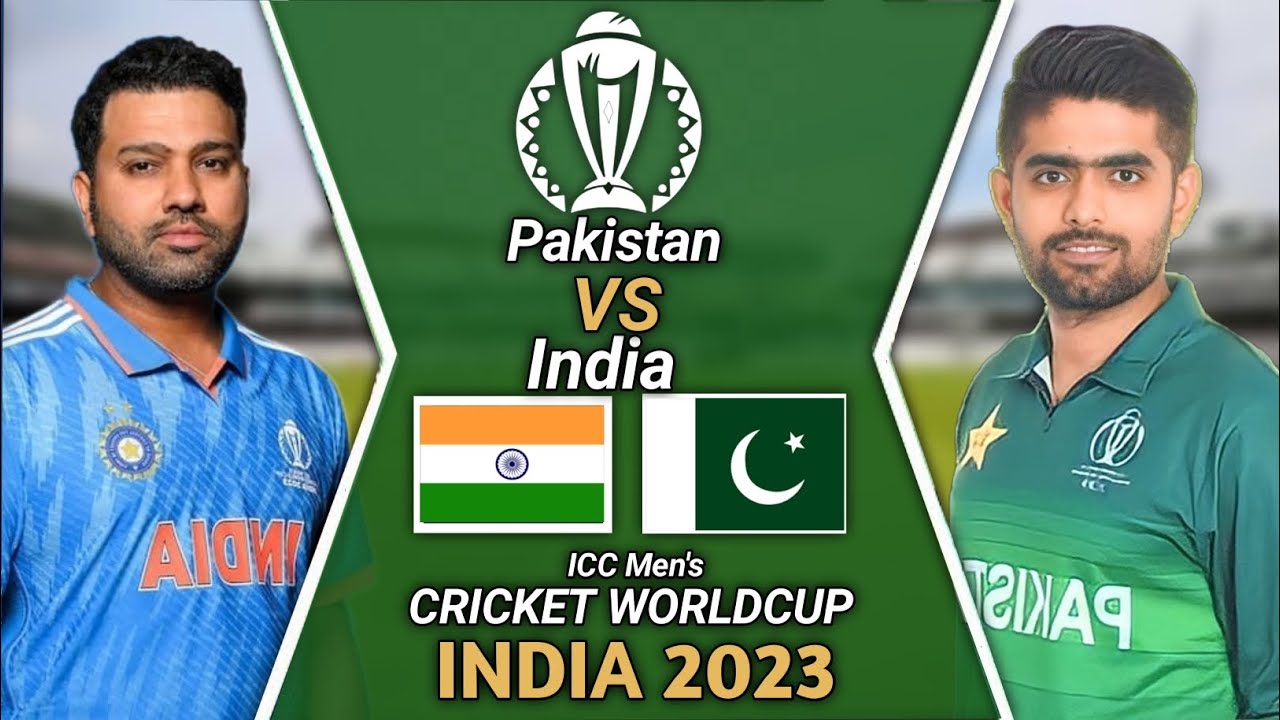 PAKISTAN VS INDIA ICC WORLDCUP 2023 LIVE | PAK VS IND 2023 MATCH ...