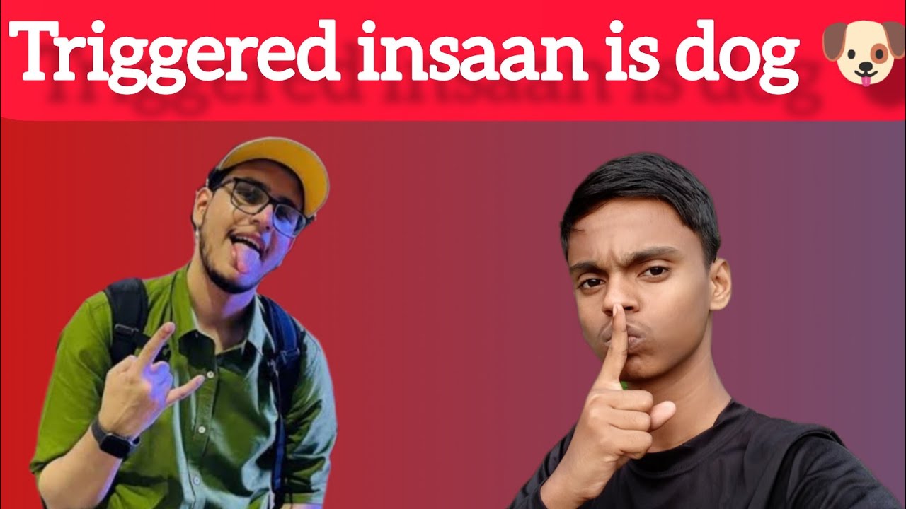 triggered insaan roasting - YouTube