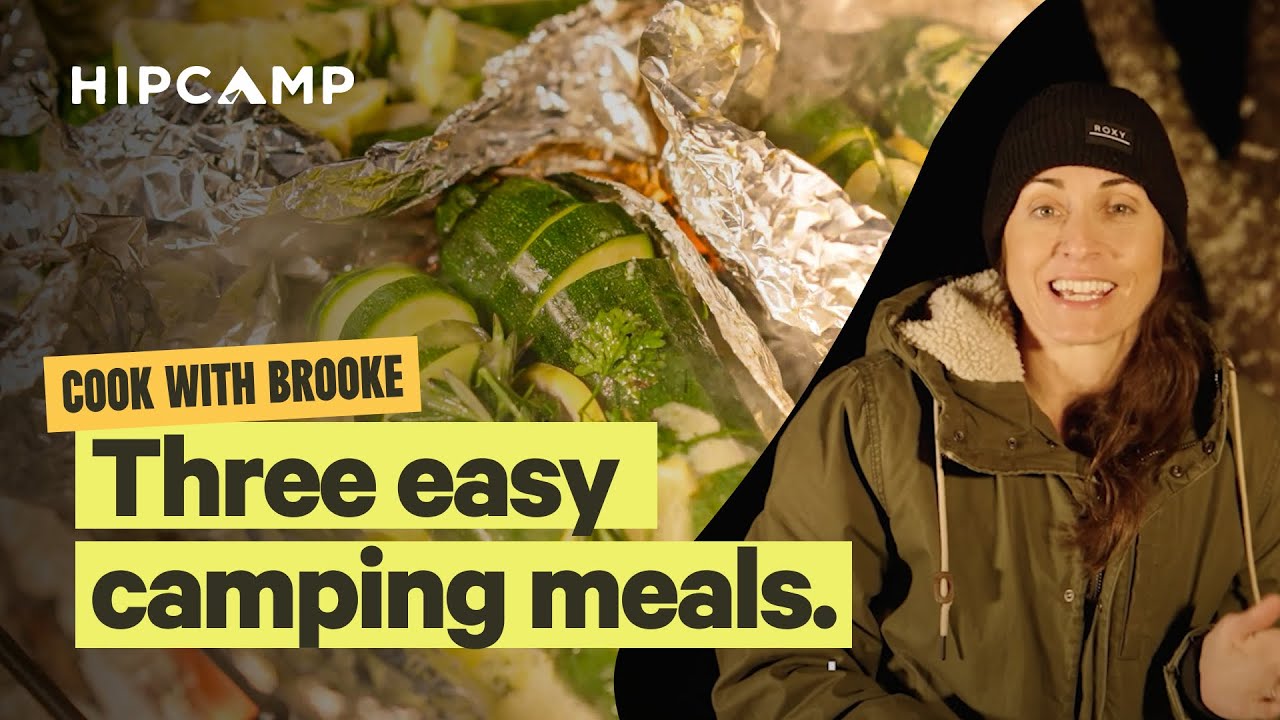 Cook With Brooke! Delicious Hipcamping recipes. - YouTube