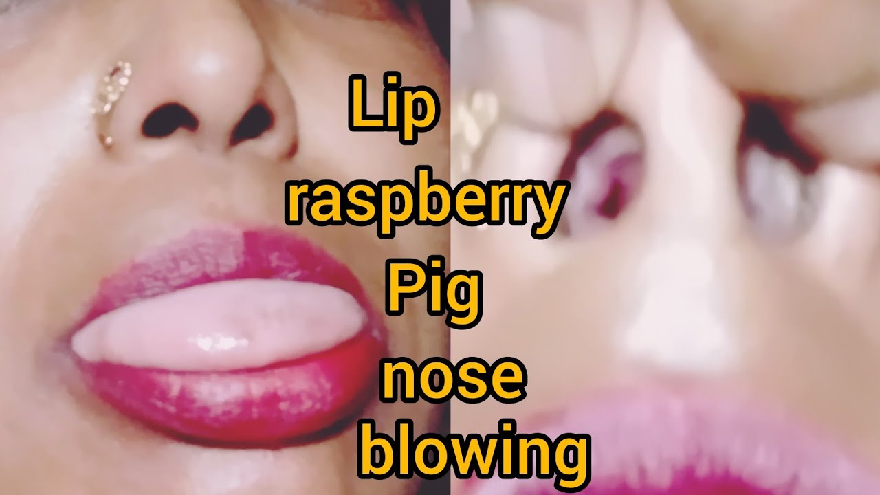 lip raspberry pig nose blowing challenge/aloka vlog/.. - YouTube