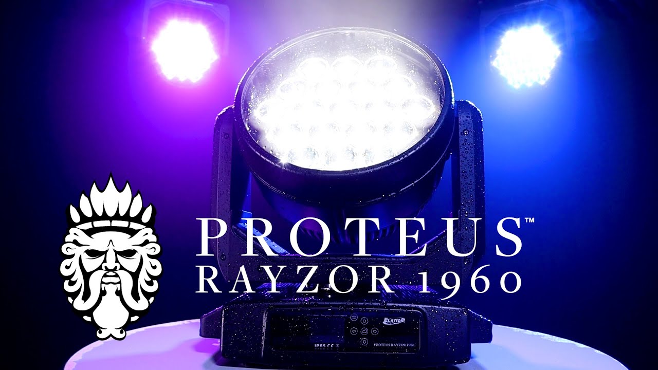 Elation Professional - PROTEUS RAYZOR 1960™ - YouTube