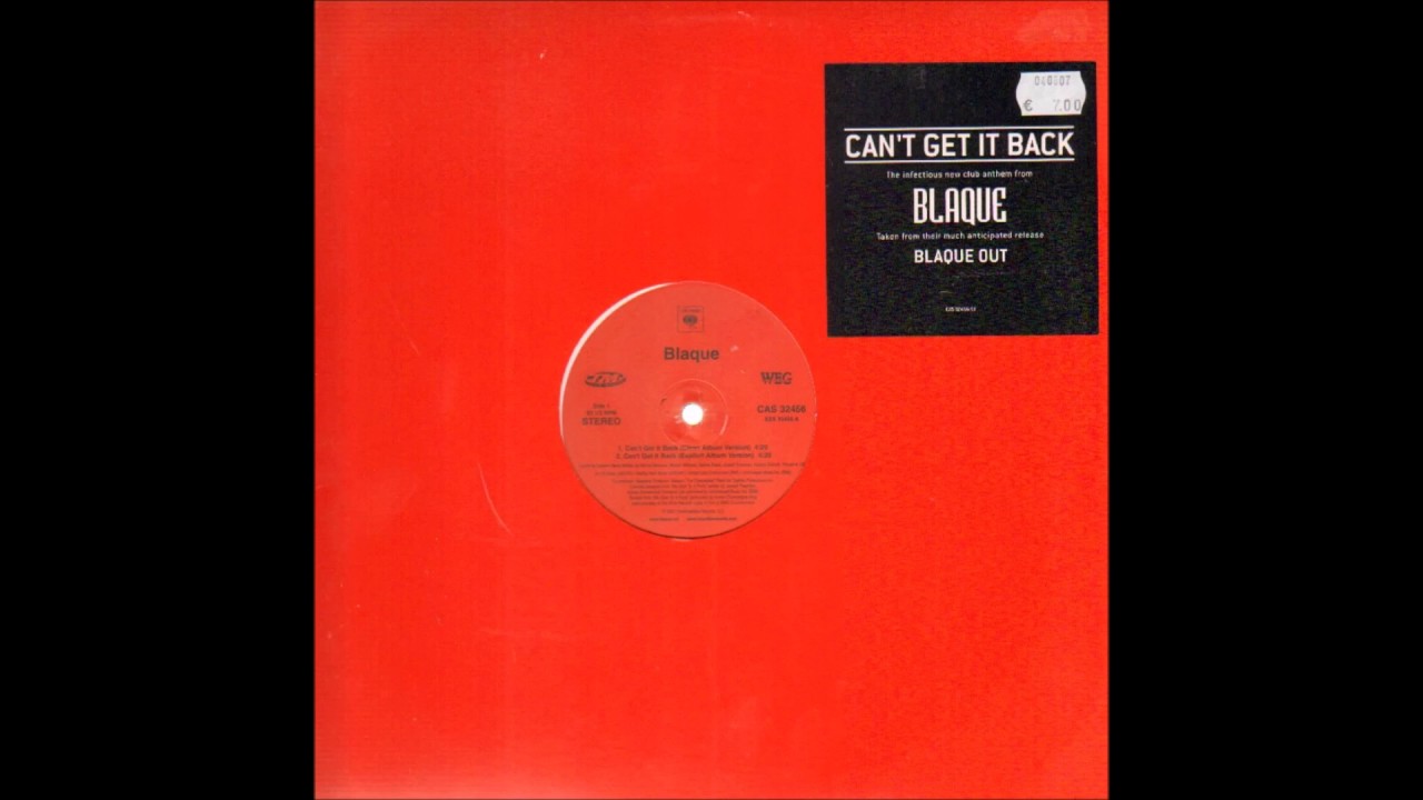 Blaque ft Royce da 5'9' Can't Get It Back (Trackmasters Remix) - YouTube