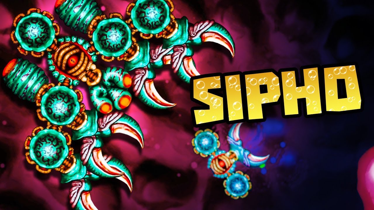 DEADLY ALIEN WITH 4 CLAWS! - Sipho Gameplay - IO & Spore style game ...