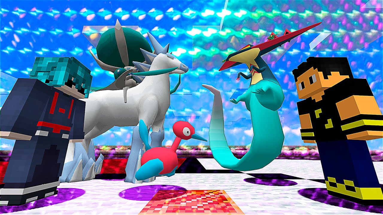 Dupla Pokémon vs Yuri Dinamite no Minecraft Pixelmon - YouTube