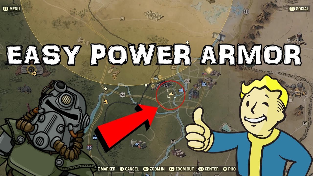 Easy Low Level Power Armor! Fallout 76 (BETA) - YouTube