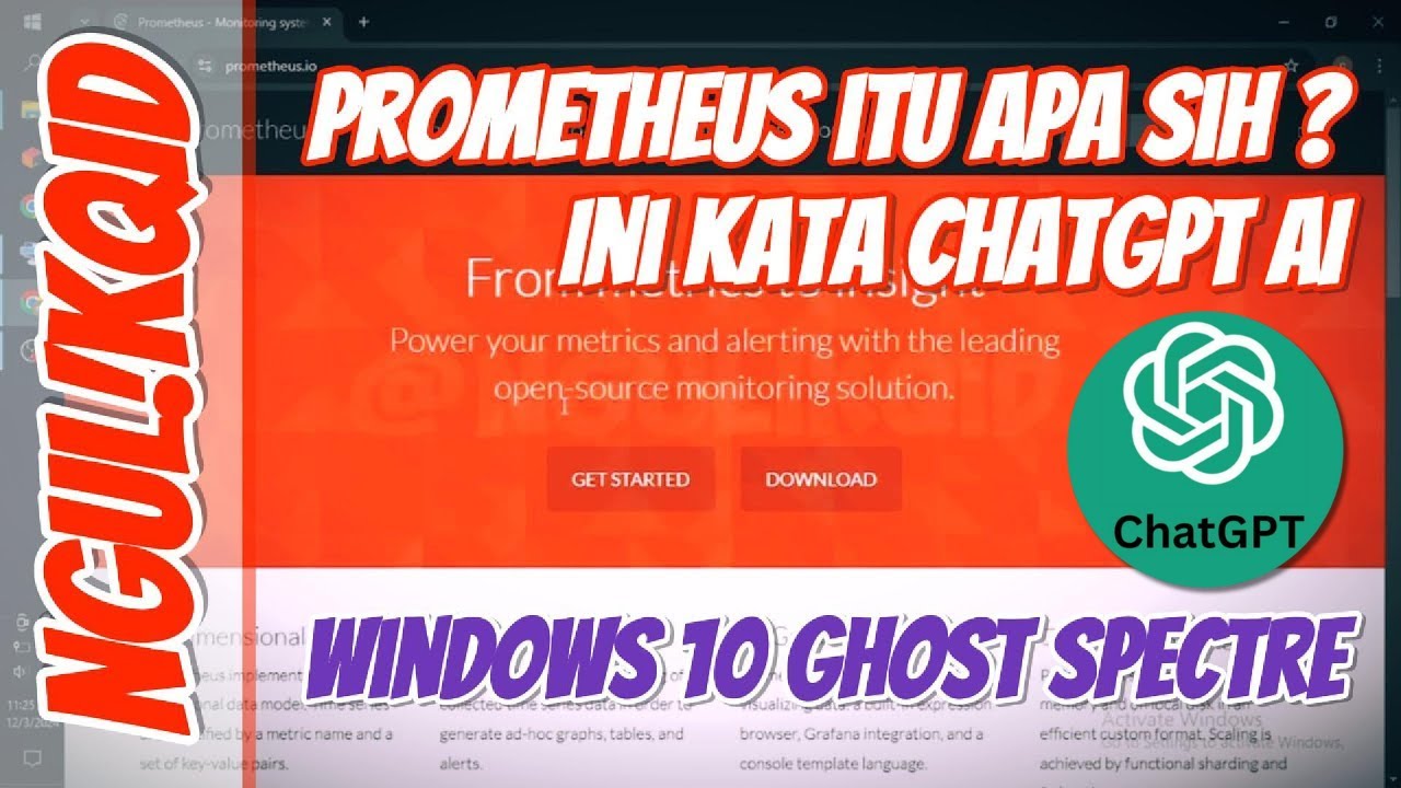 PROMETHEUS itu apa sih ? Ini Kata ChatGPT AI #ngulikqid #chatgpt #ai #prometheus #monitoring ...