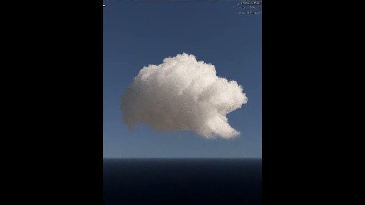 Karma cloud shader and physical sky - YouTube