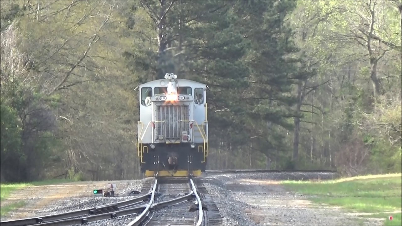 SAN - A day with the Sandersville Railroad Pt 1 (3/27/17) - YouTube