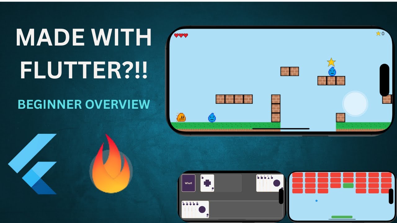 Flutter & Flame Game Dev is INSANE in 2025 🔥 | Beginner Overview - YouTube