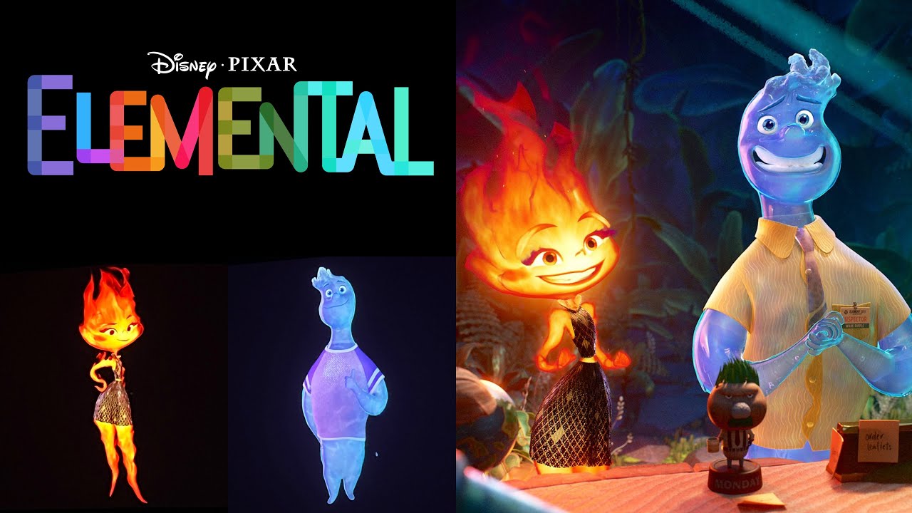 ELEMENTAL | D23 Expo footage, voice cast, characters, plot details ...
