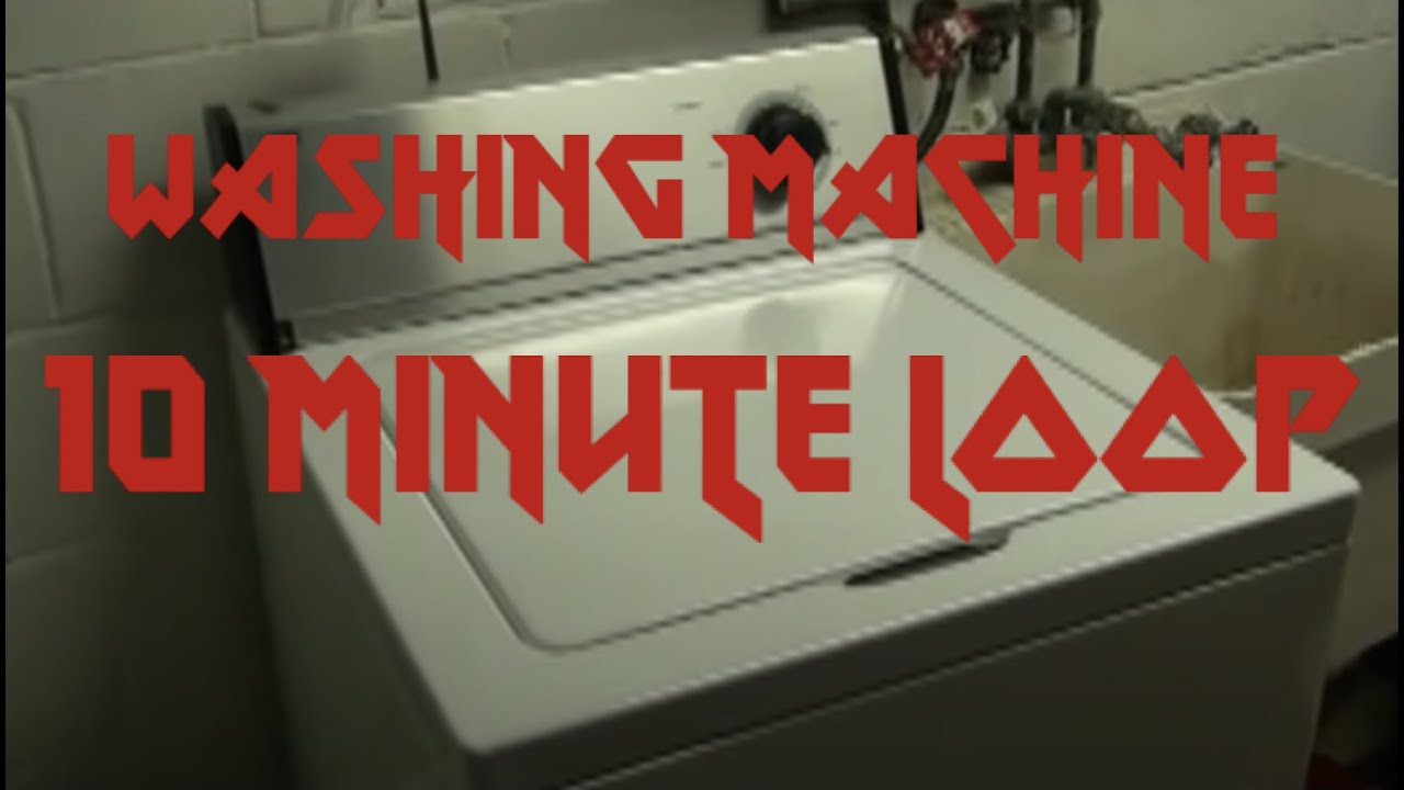 "Death Metal Drumming Washing Machine" (10 Minute Loop) Science of ...