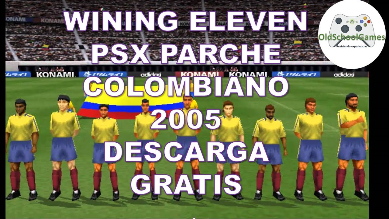 Wining Eleven PSX parche colombiano 2005 Rom Gratis - YouTube