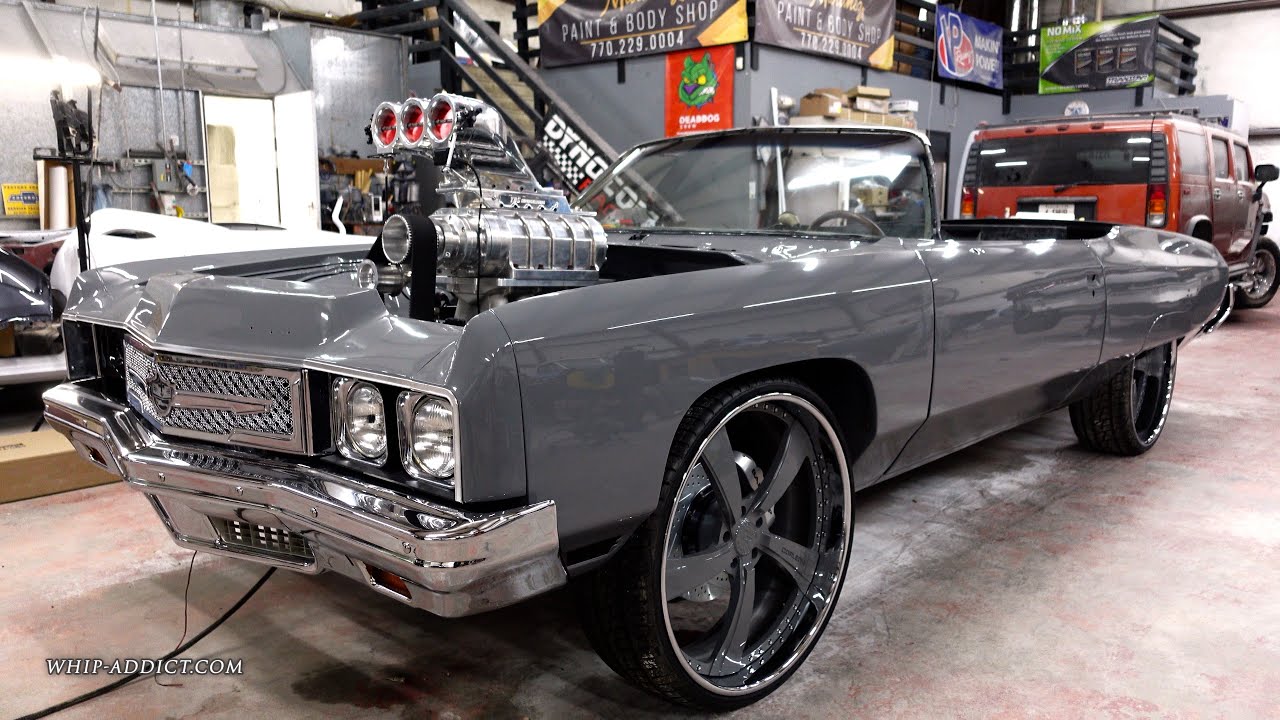 Building a Supercharged Donk for Rick Ross at Kaotic Speed! Nardo Grey ...