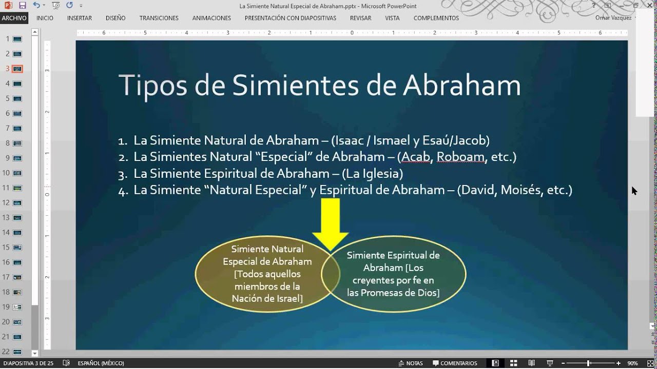 09 - Cap 7 - La Simiente "Natural Especial" de Abraham - YouTube