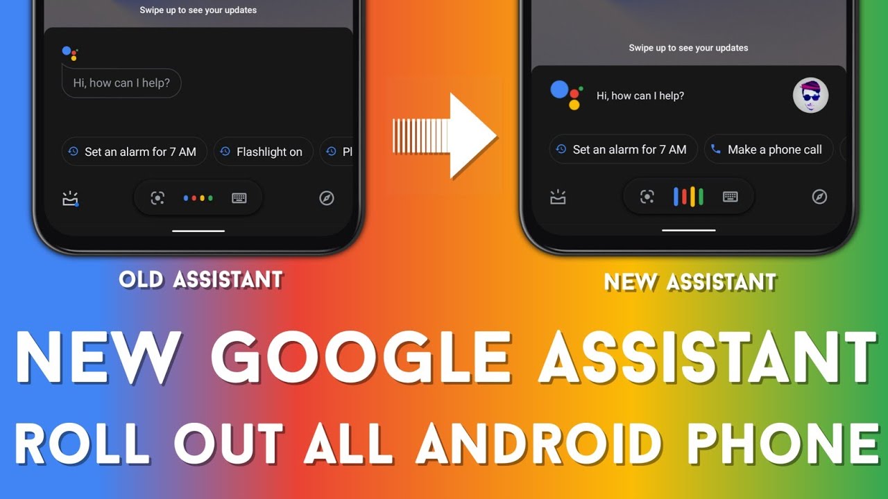 New Design Google Assistant Roll Out For All Android Phone 2020 - YouTube