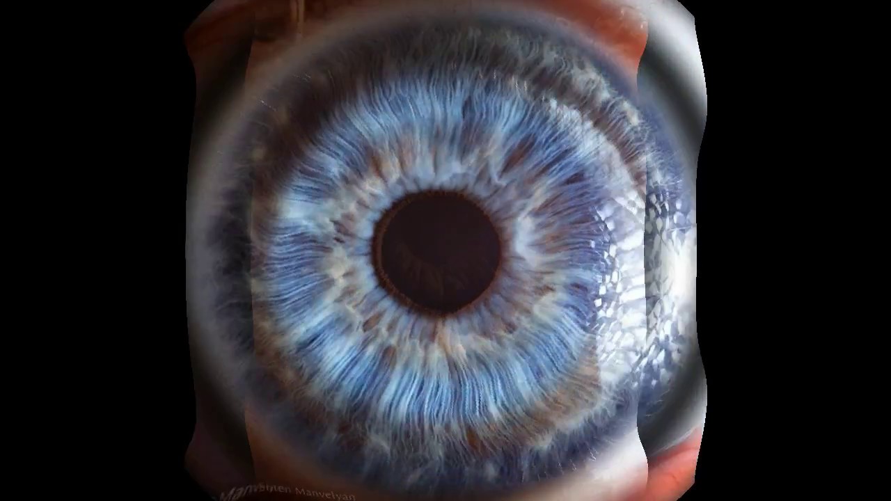 Ketika Mata Manusia Di Foto Secara "Close Up", Luar Biasa Indah! - YouTube