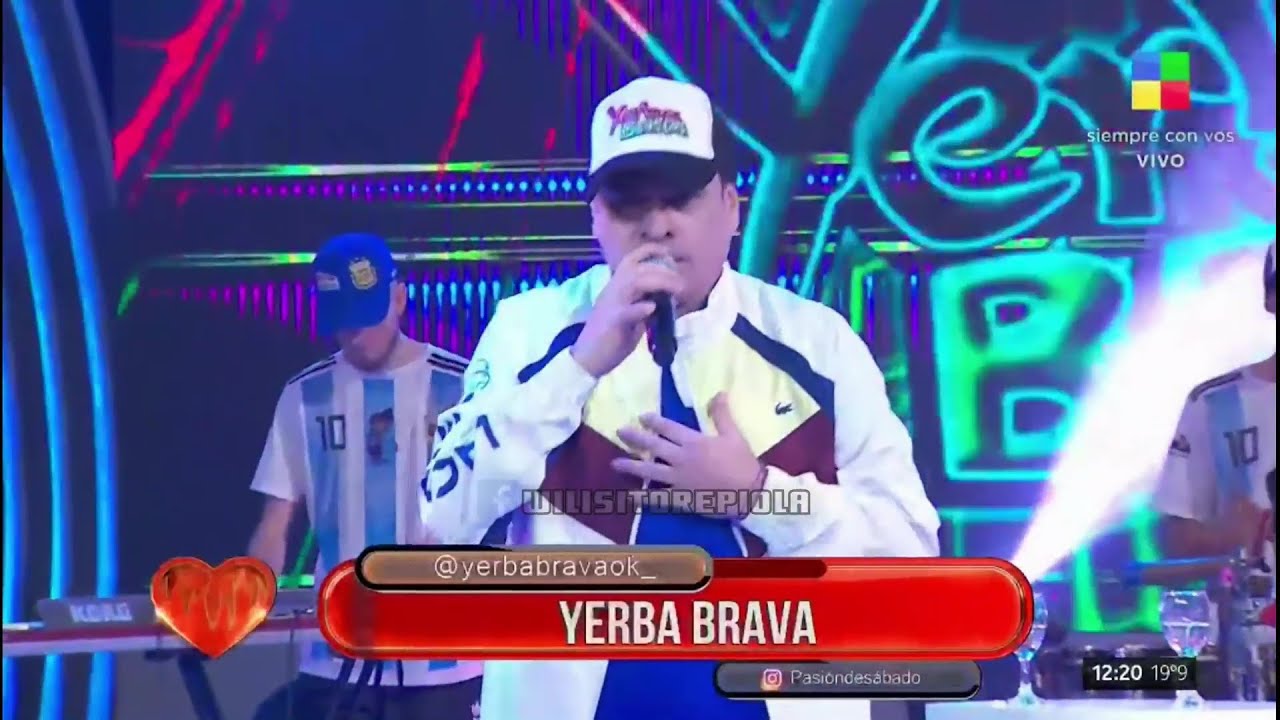 Yerba Brava - Recital en vivo en Pasion de Sabado (15-06-2024) - YouTube