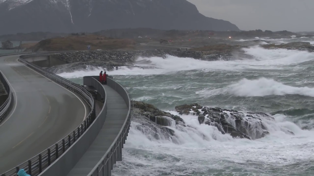 The Most Thrilling Road In The World -- THE ATLANTIC OCEAN ROAD! - YouTube