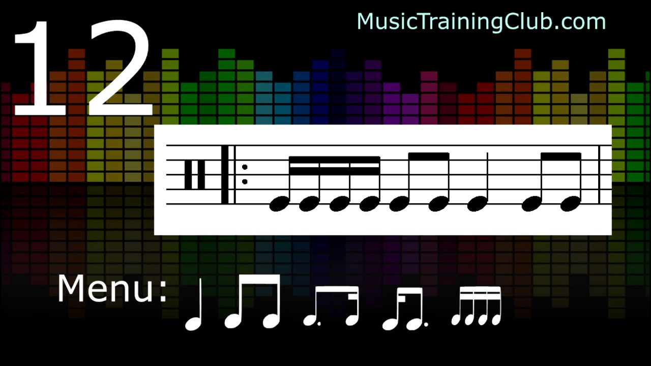Practice melodic dictation with your child: 20 rhythms phrases - YouTube