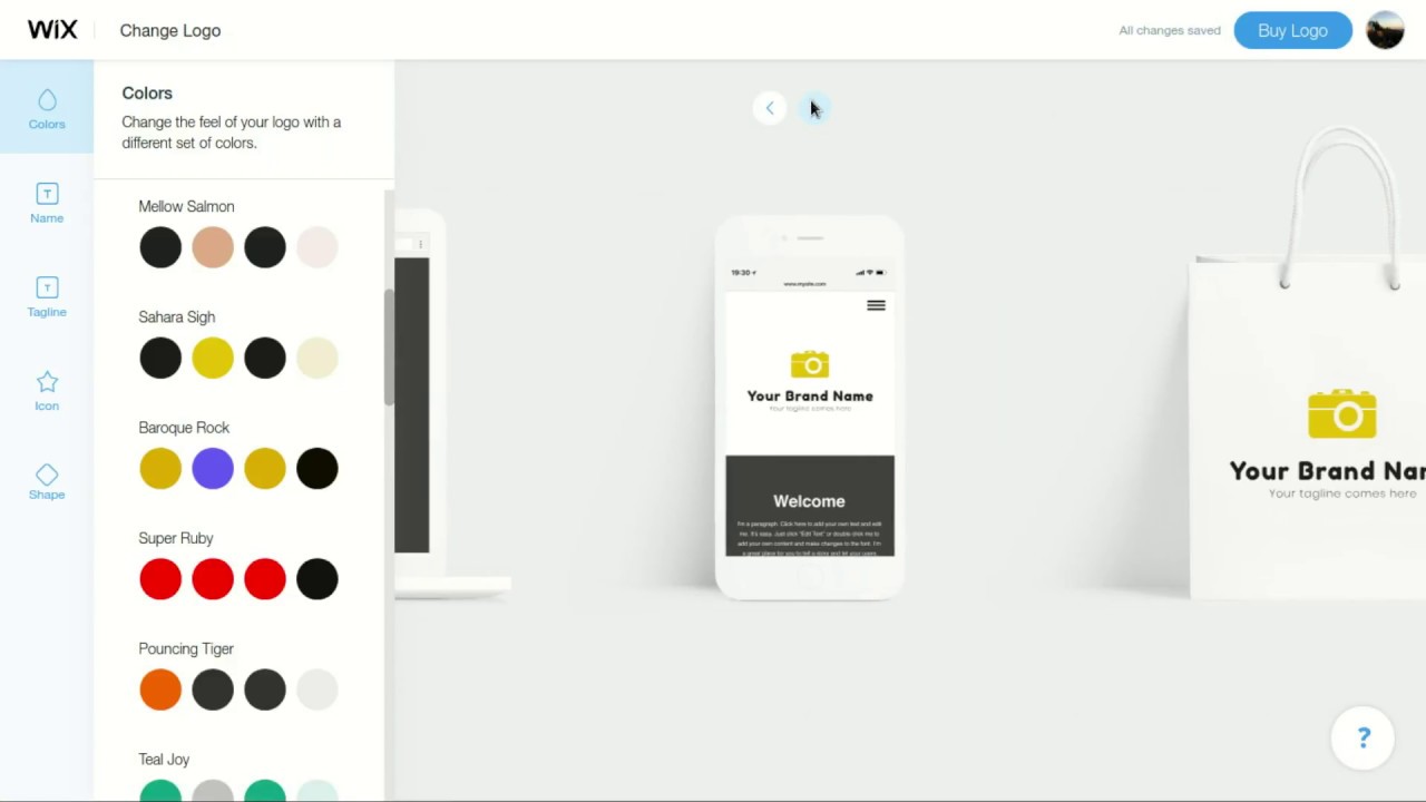 How to create a professional logo for free (Basic resolution) - wix.com ...