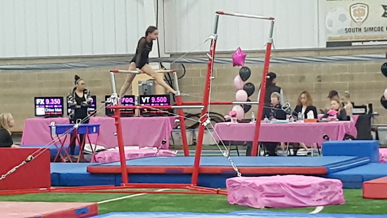 Gymnastics Bars Alliston Ontario - YouTube