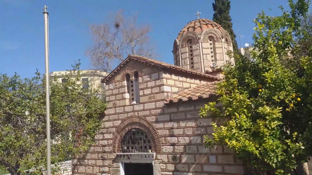 Ιερός Ναός Αγίων Ασωμάτων στο Θησείο - YouTube
