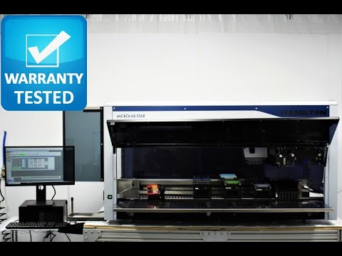 Hamilton Microlab STAR Liquid Handler [BOSTONIND] - 44741 - YouTube