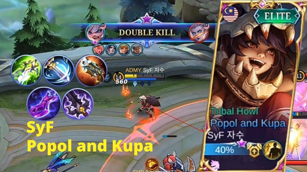 INSANE DAMAGE POPOL GOLDANE | POPOL AND KUPA GAMEPLAY BY SyF | MOBILE ...