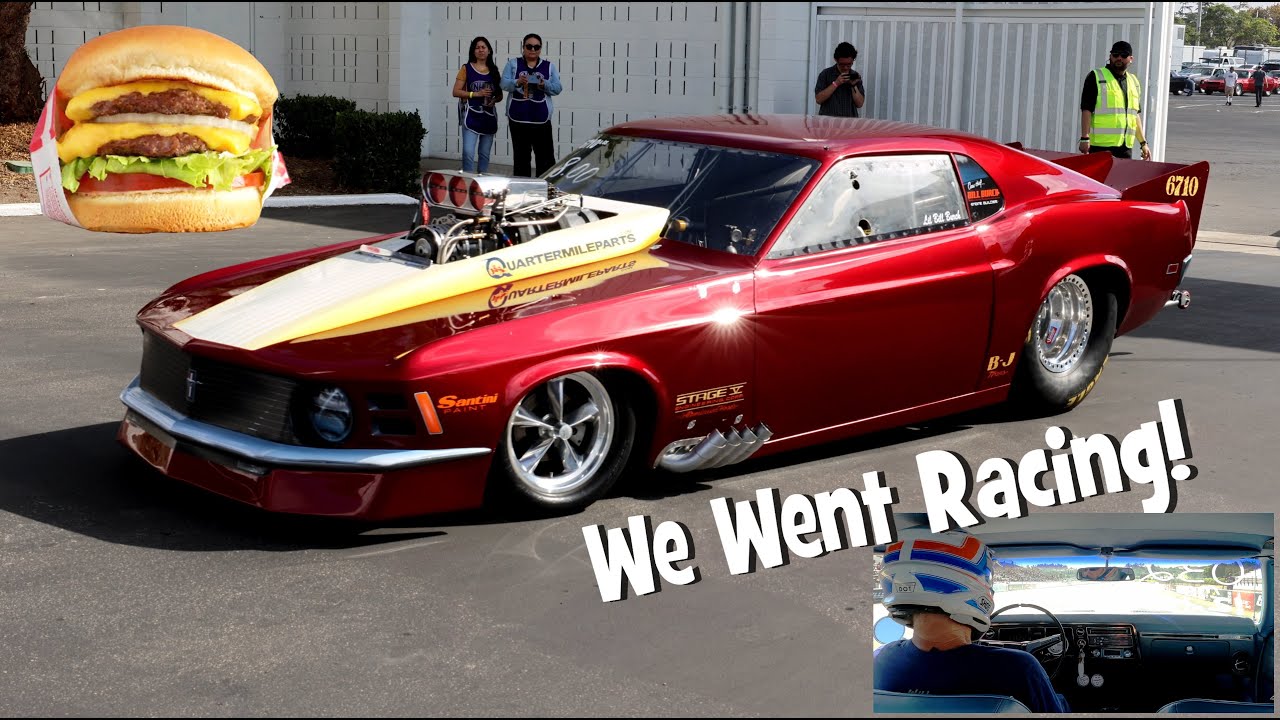 Drag Cars at the In-N-Out Burger 75th Anniversary Festival - Pomona ...