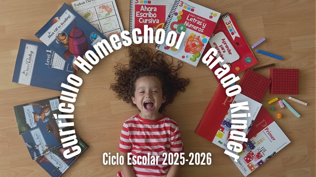 Kínder * Currículo Homeschool * 5 años * Recursos Bilingües * Educación ...