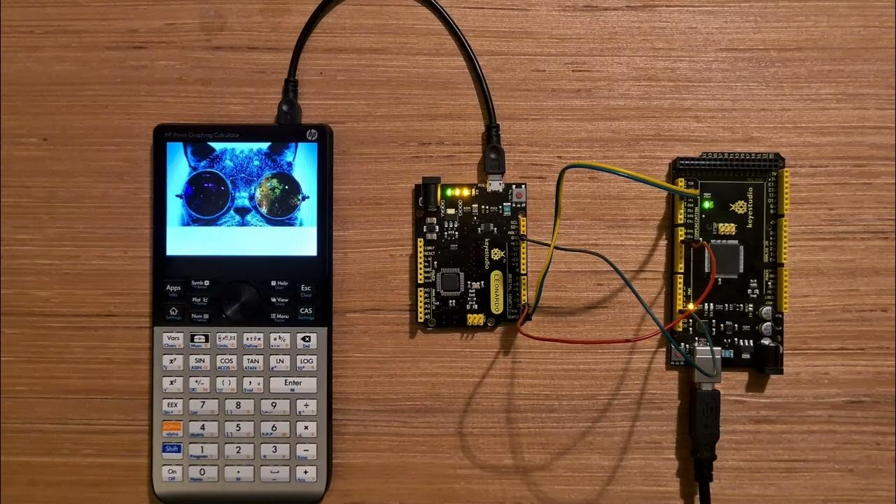 Image transfer from Arduino Mega FAR PROGMEM to Arduino Leonardo to HP Prime via Serial and USB ...