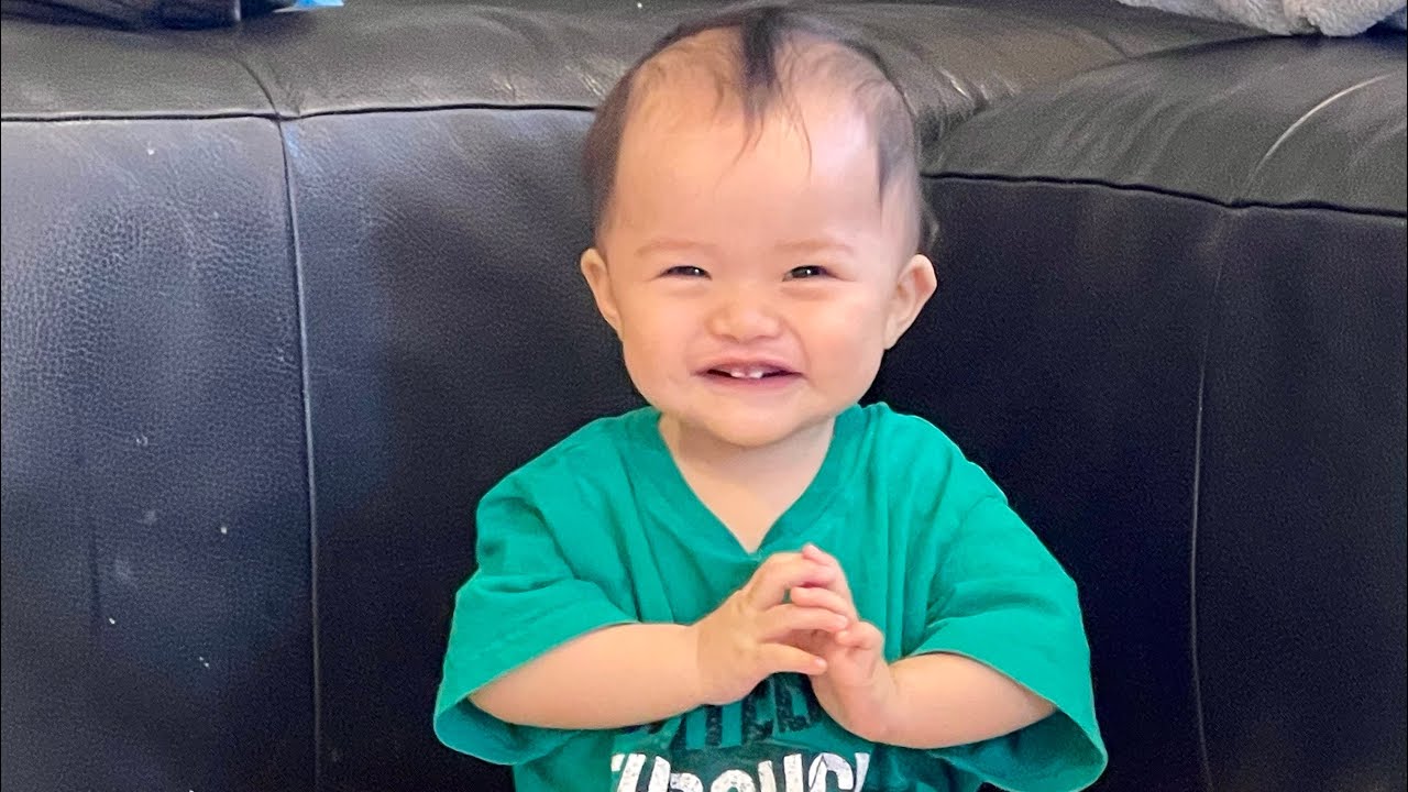 Leo 34 months old. Ethan 10 months old. - YouTube