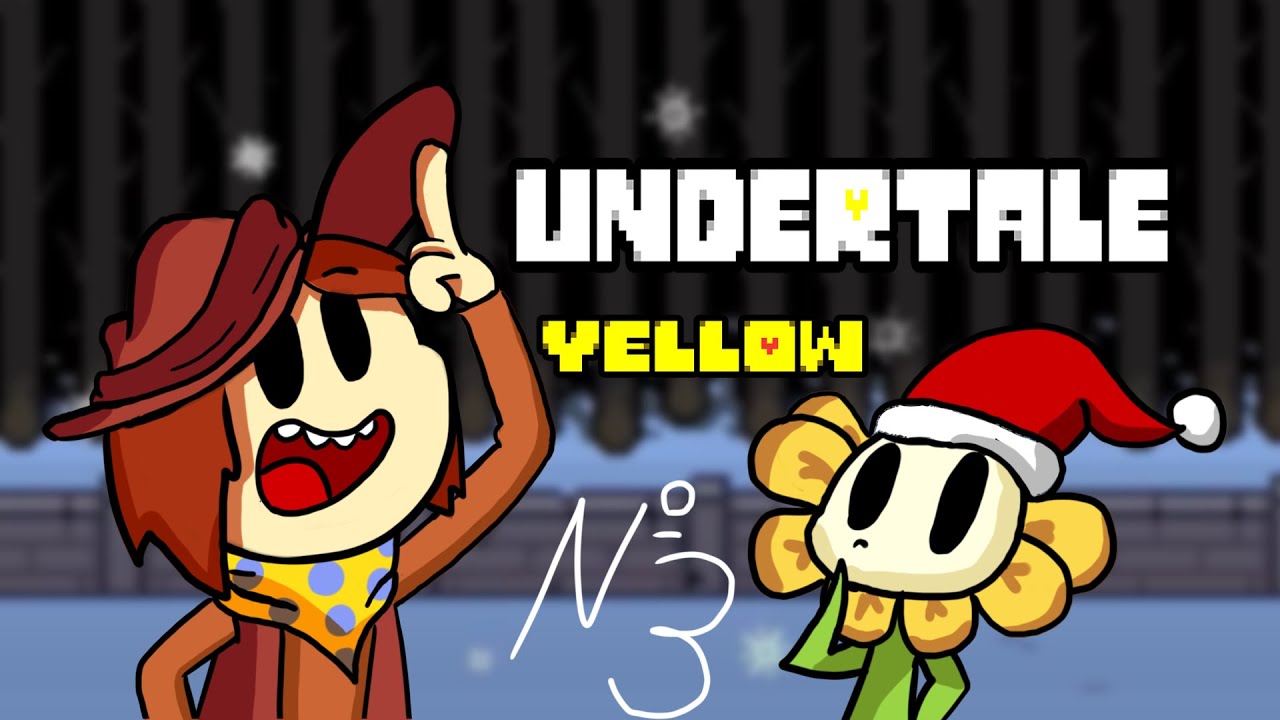 Гуляем в снегу//UNDERTALE YELLOW//ПРОХОЖДЕНИЕ// - YouTube