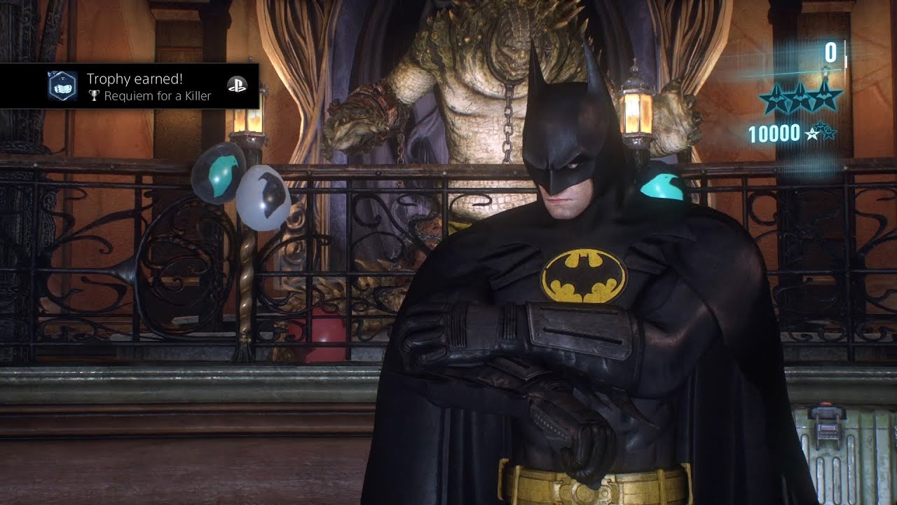 Batman: Arkham Knight - Trophy "Requiem for a Killer" (1989 Batman ...