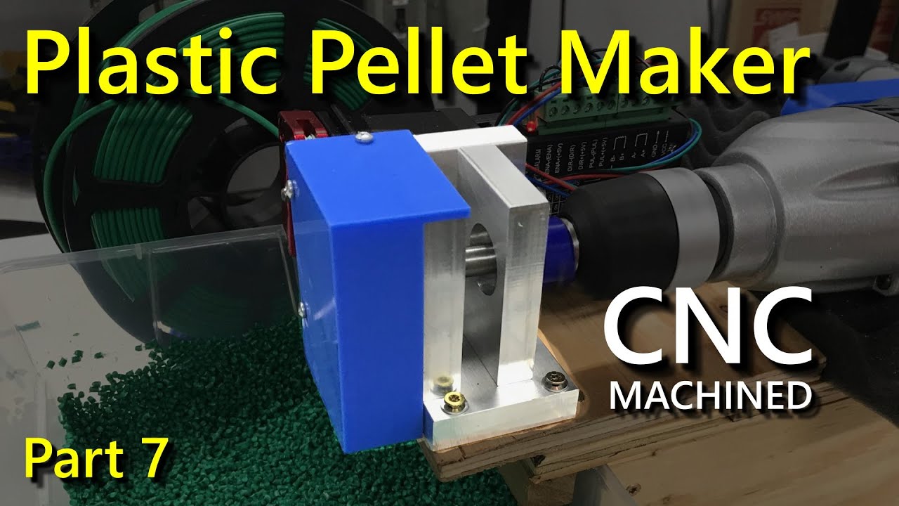Plastic Pellet Maker Part 7 - YouTube