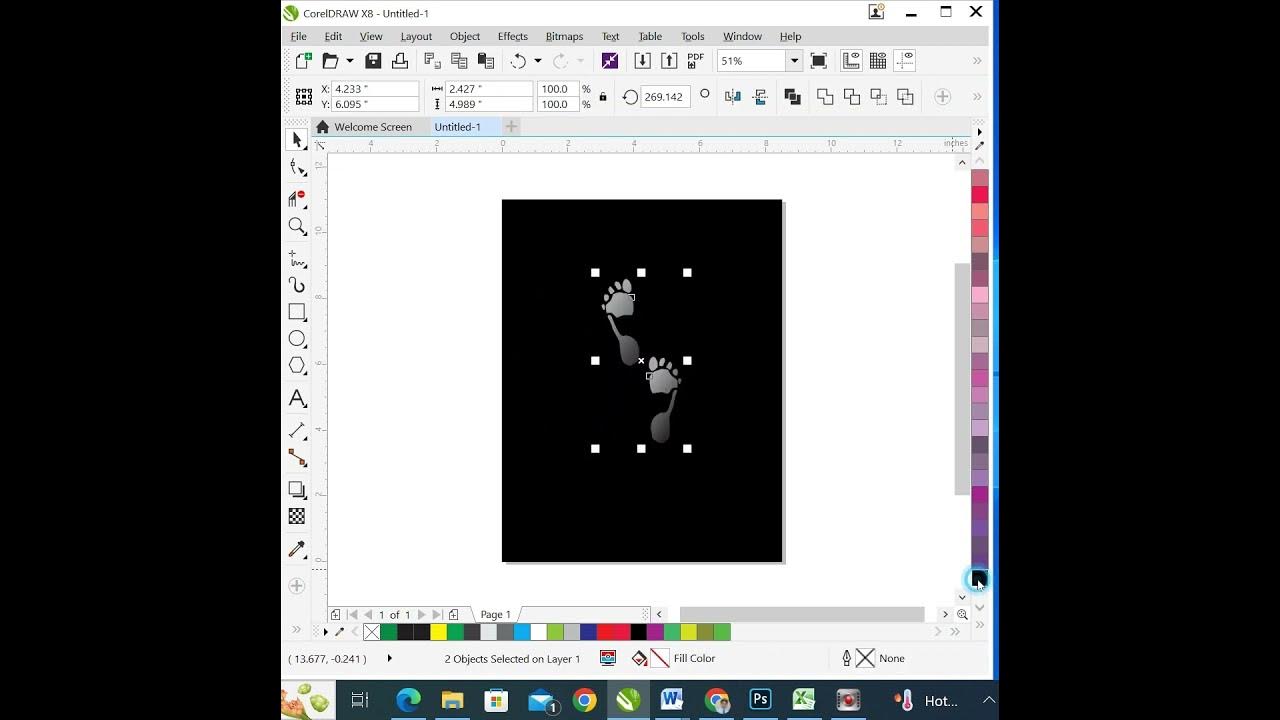 Mastering Embossed Designs in CorelDRAW | Step-by-Step Tutorial - YouTube